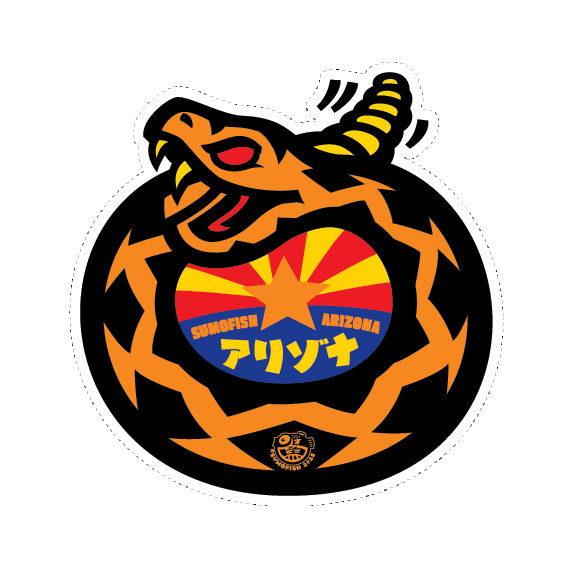 Sumofish Arizona decal