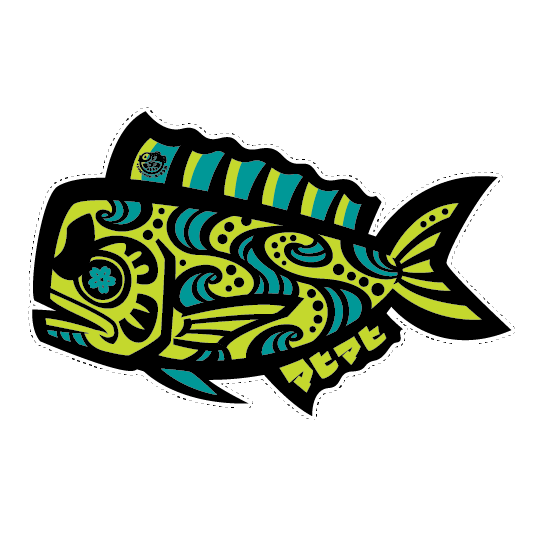 Mahimahi decal