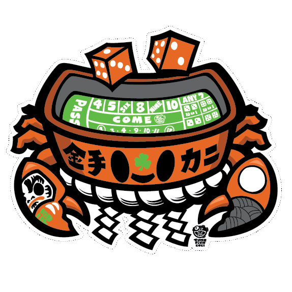Sumo Crab-Craps Decal