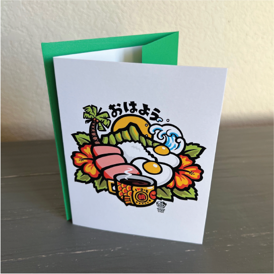 Ohayoo Greeting Card