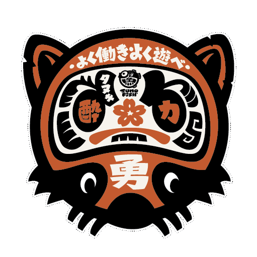 Tanuki decal